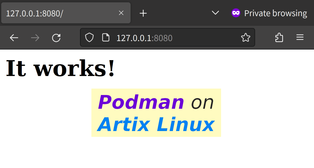 Podman 4.3 on Artix Linux: Install | Scqr Inc. Blog