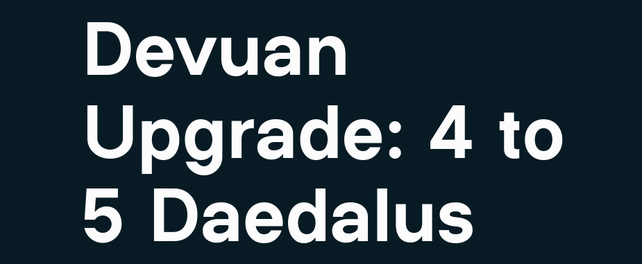 Devuan Upgrade: 4 to 5 Daedalus | Scqr Inc. Blog